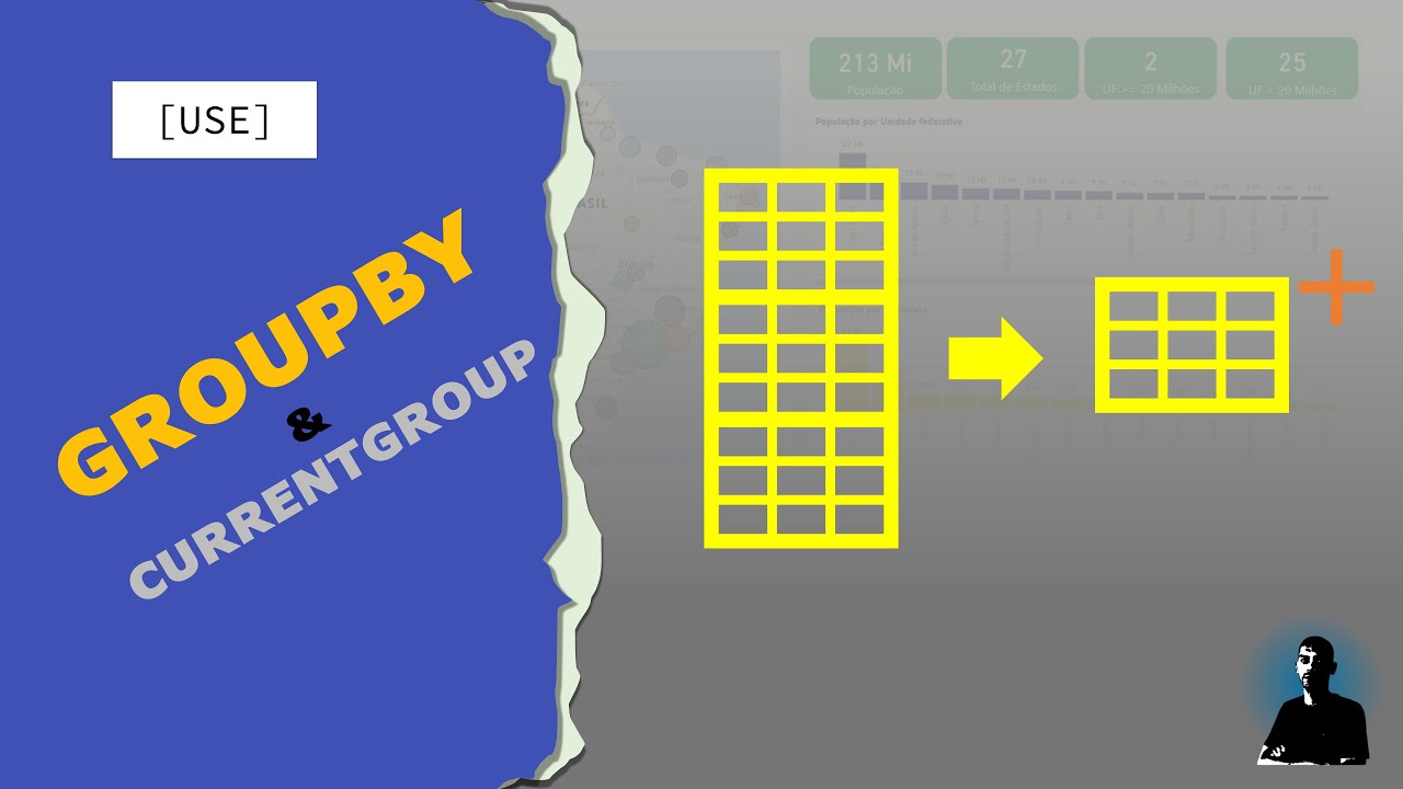 DAX - Como utilizar a GROUPBY e a CURRENTGROUP no Power BI - YouTube