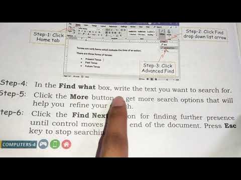 Class-4 | Computer Lesson-3 More on MS Word 2016 | Part-6 | Back Exercise and Question / Answers ...