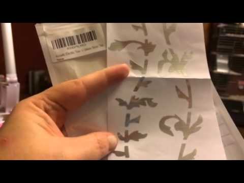 Tree of Life Guitar Inlays - YouTube