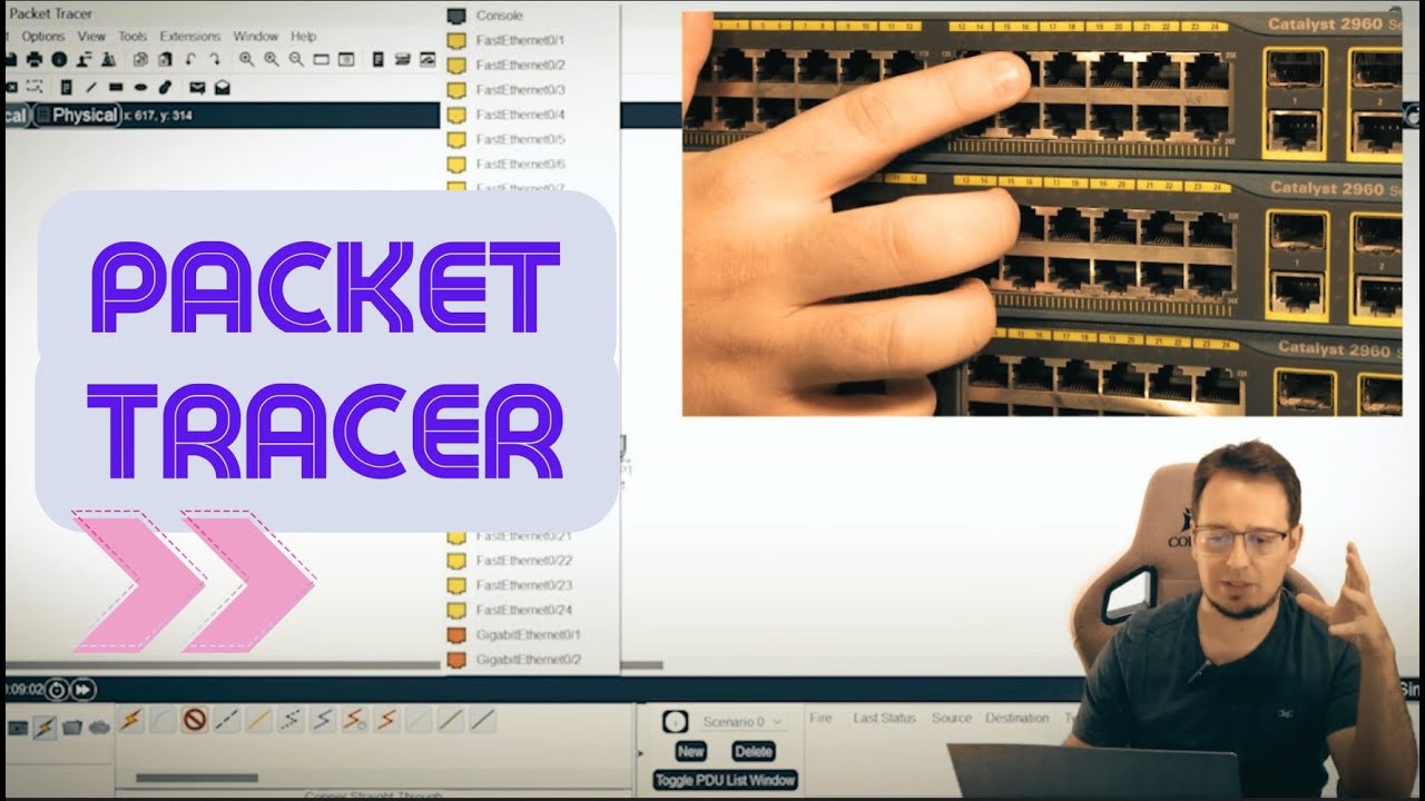 Domina Packet Tracer: Crea Topologías Básicas Fácilmente - YouTube