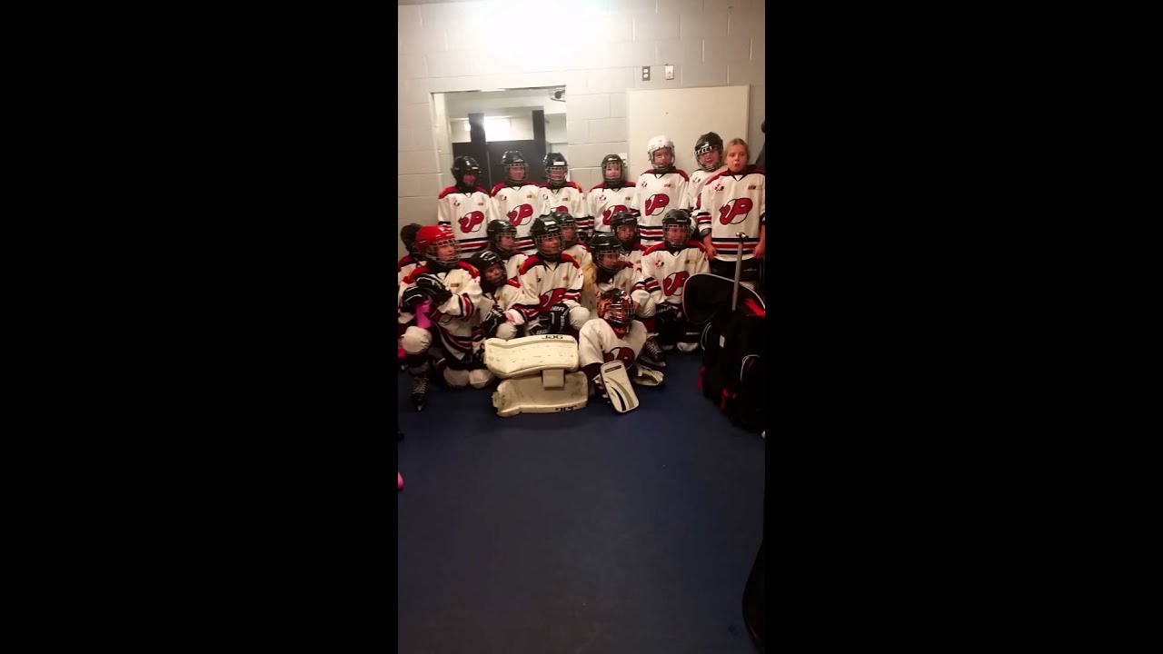 Hometown hockey cheer Pownal Red Devils - YouTube