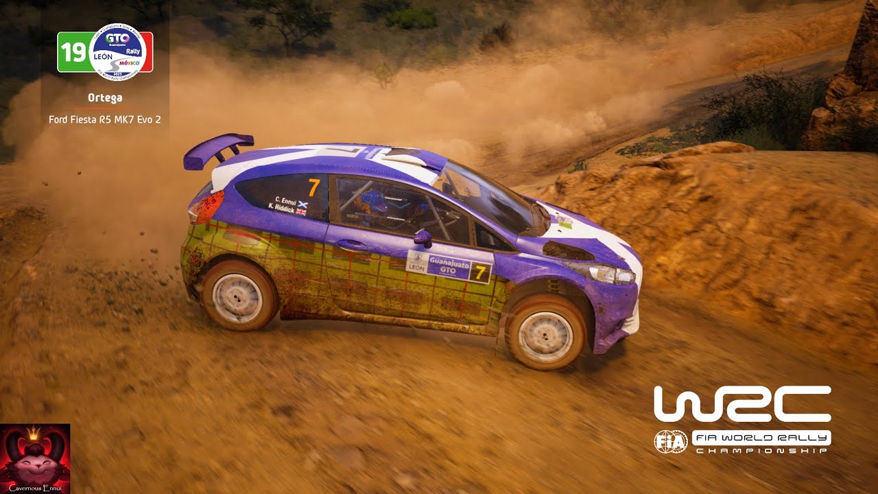 JRC2 S16 R3 Mexico 2 Ortega Ford Fiesta R5 MK7 Evo 2 EA WRC - YouTube