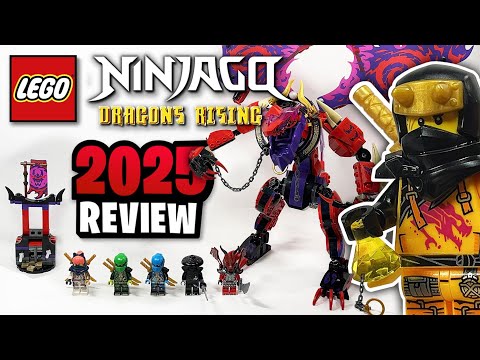 LEGO Ninjago Thunderfang Dragon of Chaos (71832) - 2025 EARLY Set Review