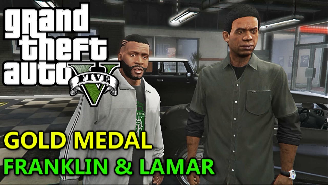 GTA 5 - Mission #1 - Franklin and Lamar (100% Gold Medal Walkthrough ...