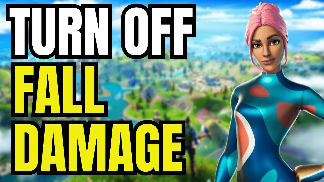 How To Turn Off Fall Damage In Fortnite Creative (2025) - YouTube