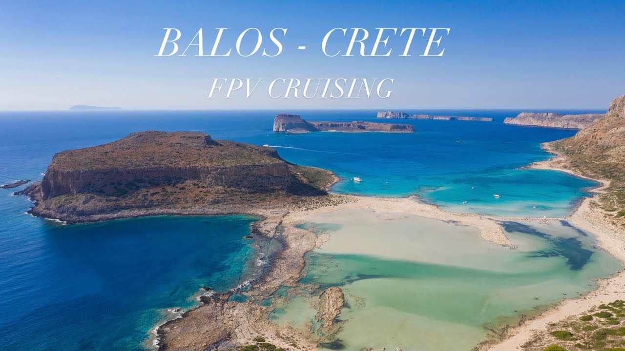 Balos Crete | landscape drone footage | GoPro Hero11 on FPV Long range ...