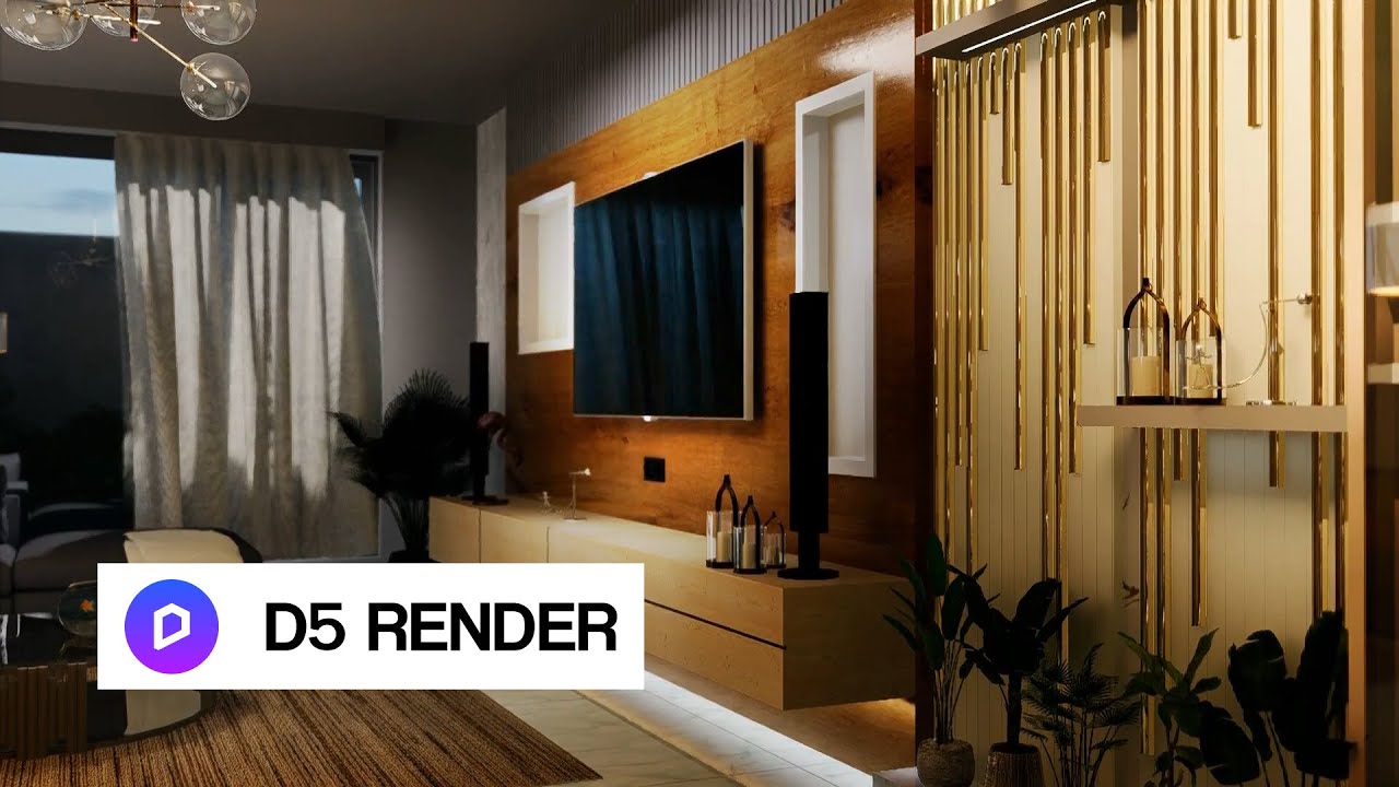 D5 INTERIOR RENDER #d5render #interiordesign #animation #d5rendertutorial - YouTube