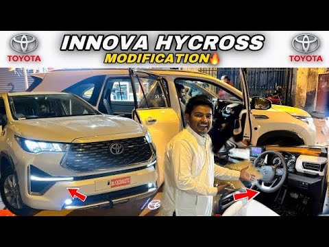 Innova Hycross VX Hybrid Modification🔥| Hycross Makeover😱 - YouTube