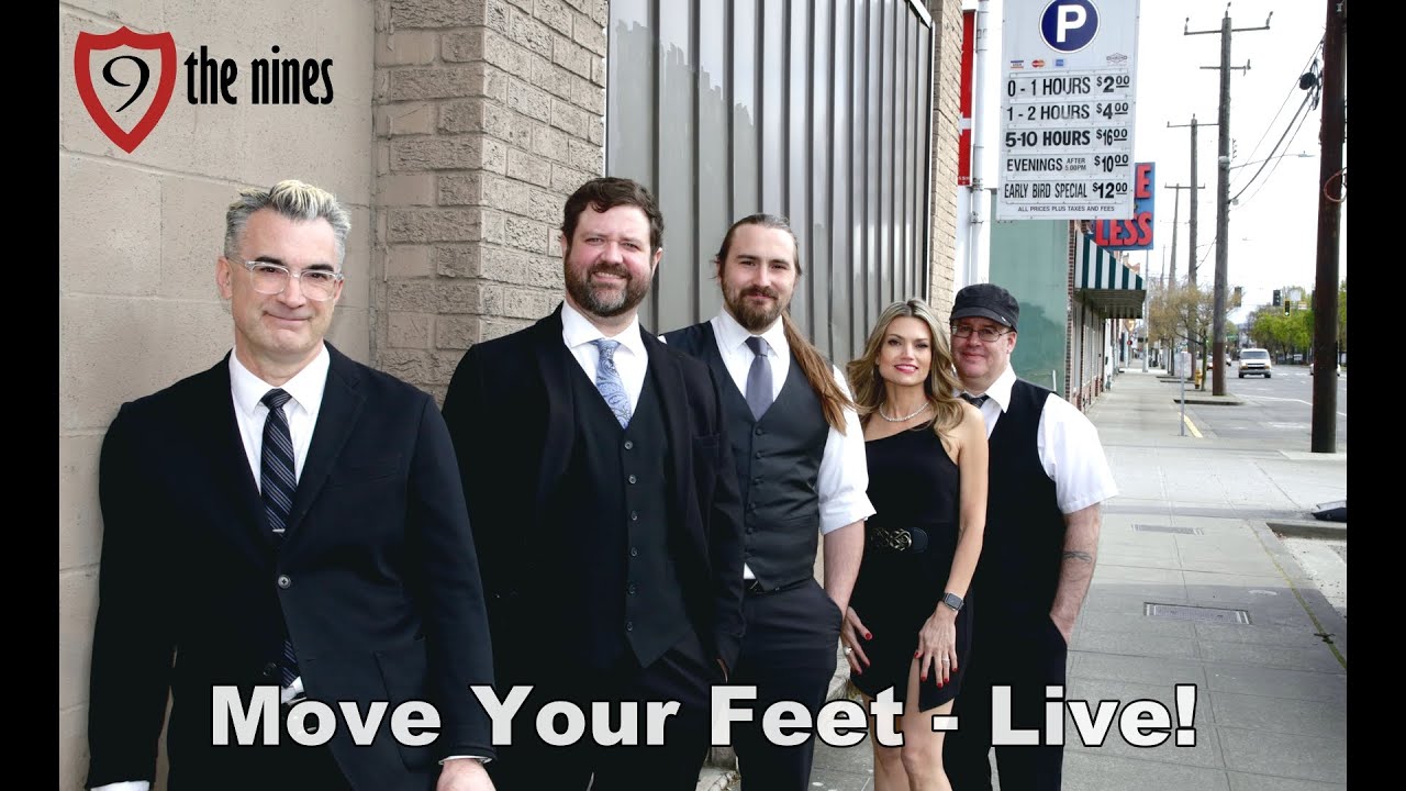 Move Your Feet - The Nines Live! - YouTube