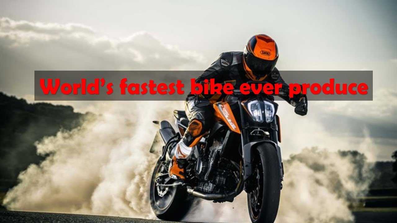 World's fastest bikes ever produced - YouTube