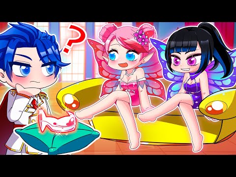 Who is Alex's Girlfriend? Butterfly Fairy Princess Anna vs Lisa Love Story | Gacha Life x Gacha Club