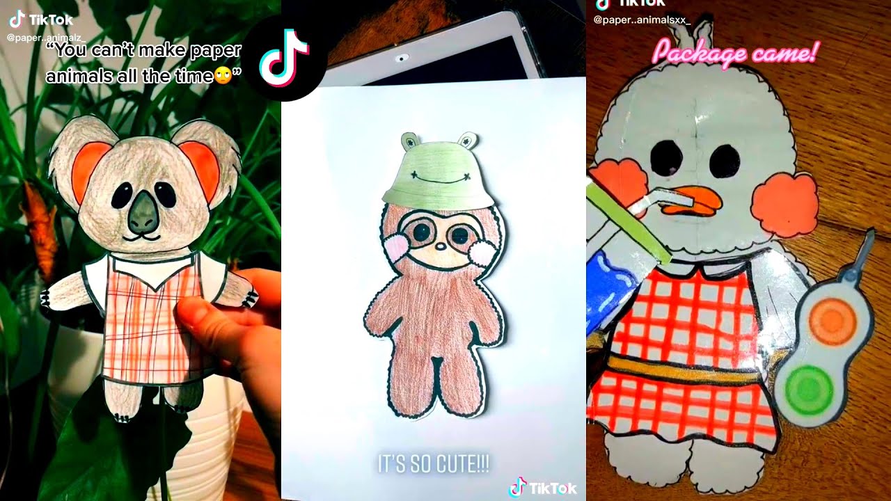 Paper Animals - TikTok Compilation #52 - YouTube