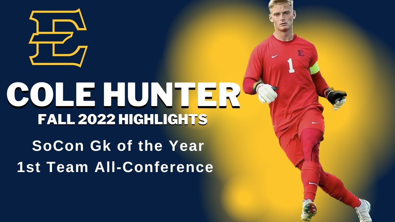 Cole Hunter ETSU MSOC GK Fall 2022 Highlights - YouTube