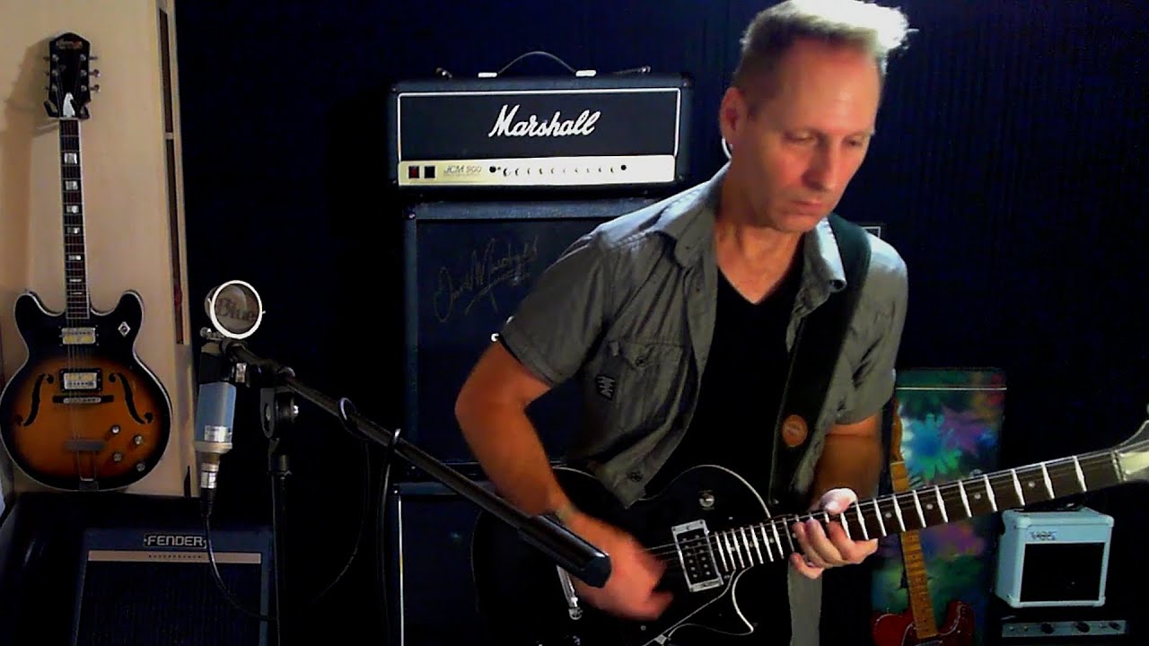 Funk Rock on Univox Les Paul - Ft - Sean Brisson - YouTube