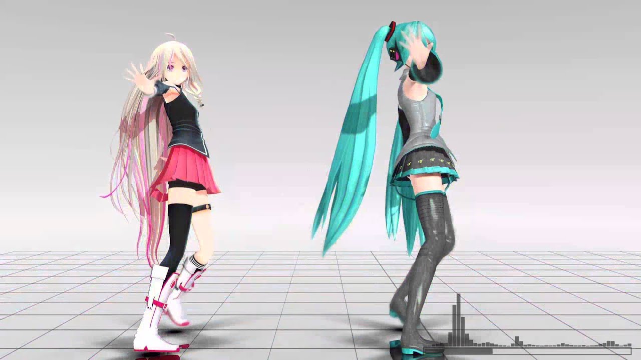 【MMD】Hi-fi Raver - Hatsune Miku vs IA ROCK - YouTube