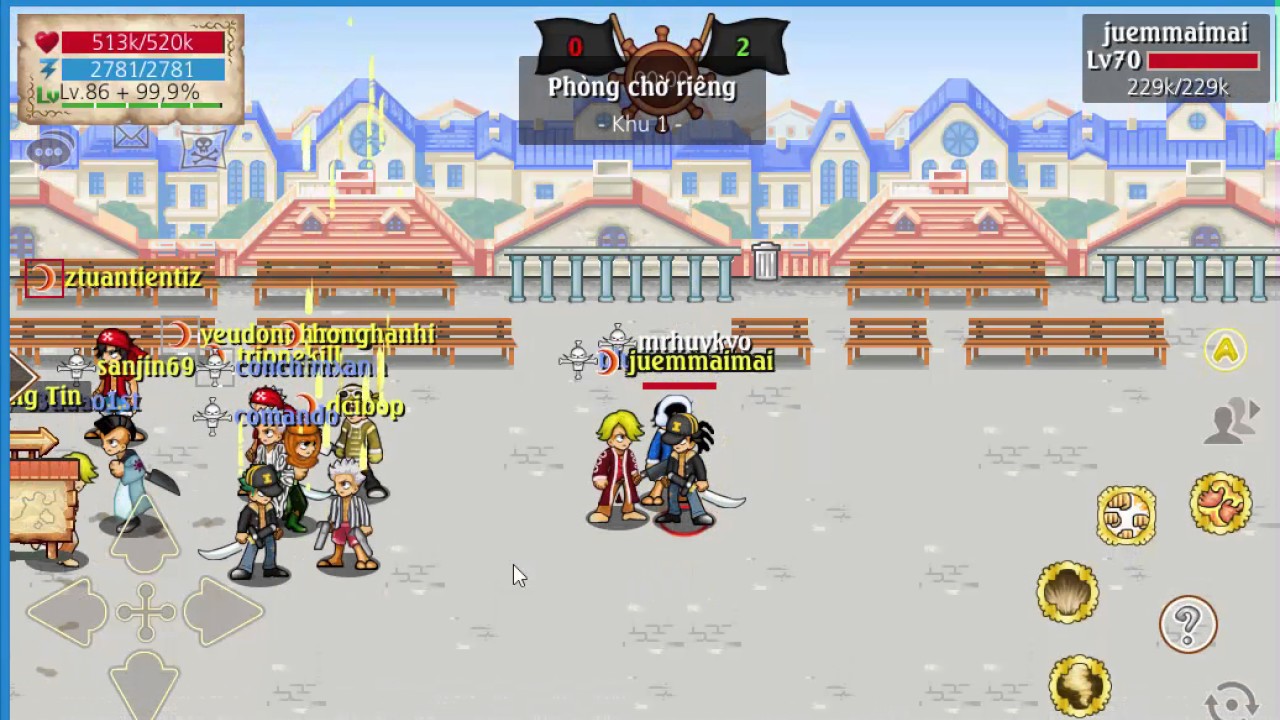 Hải Tặc Tí Hon khi clan râu trắng đi pvp - YouTube