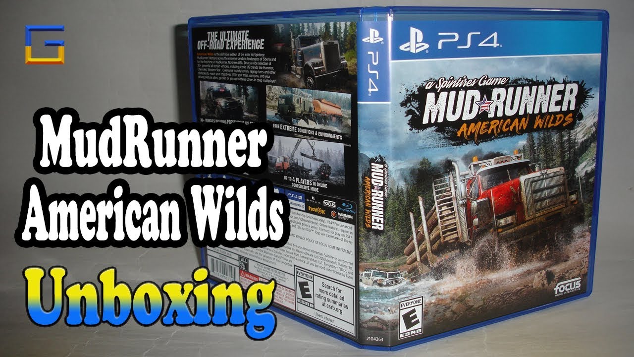 MudRunner American Wilds PS4 Unboxing & Overview - YouTube