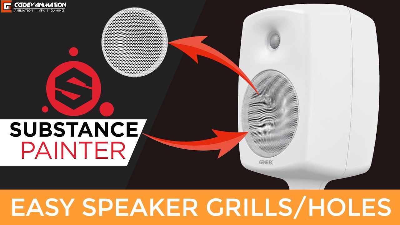 How to Create transparent holes in substance painter - YouTube