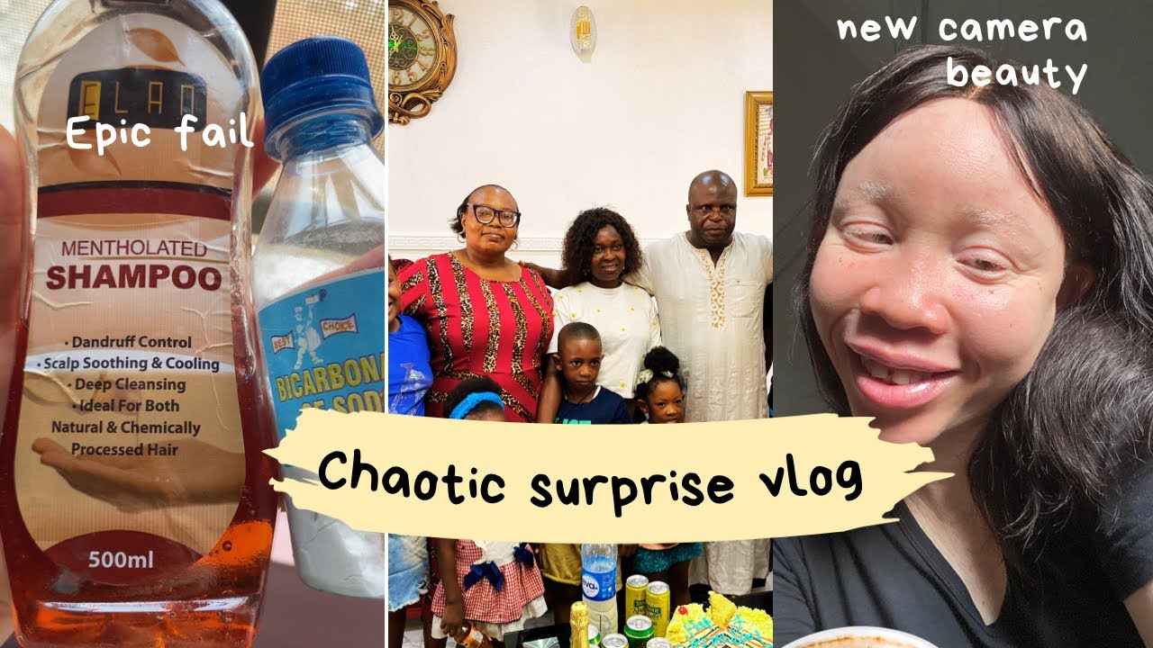 CAPTURING CHAOS: DIY DISASTER, CHAOTIC BIRTHDAY SUPRISE, CAMERA UPGRADE ...