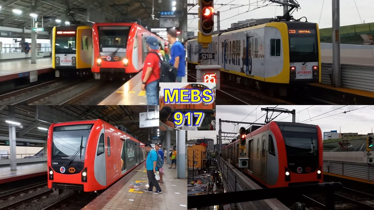 LRT-1 Trains at Baclaran Station for CEP testing (October 22nd 2024 ...