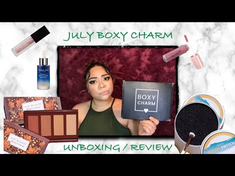 BOXY CHARM | JULY 2020 UNBOXING / REVIEW - YouTube