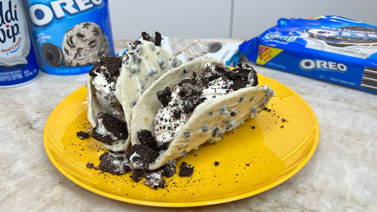 Oreo Dessert Taco - YouTube