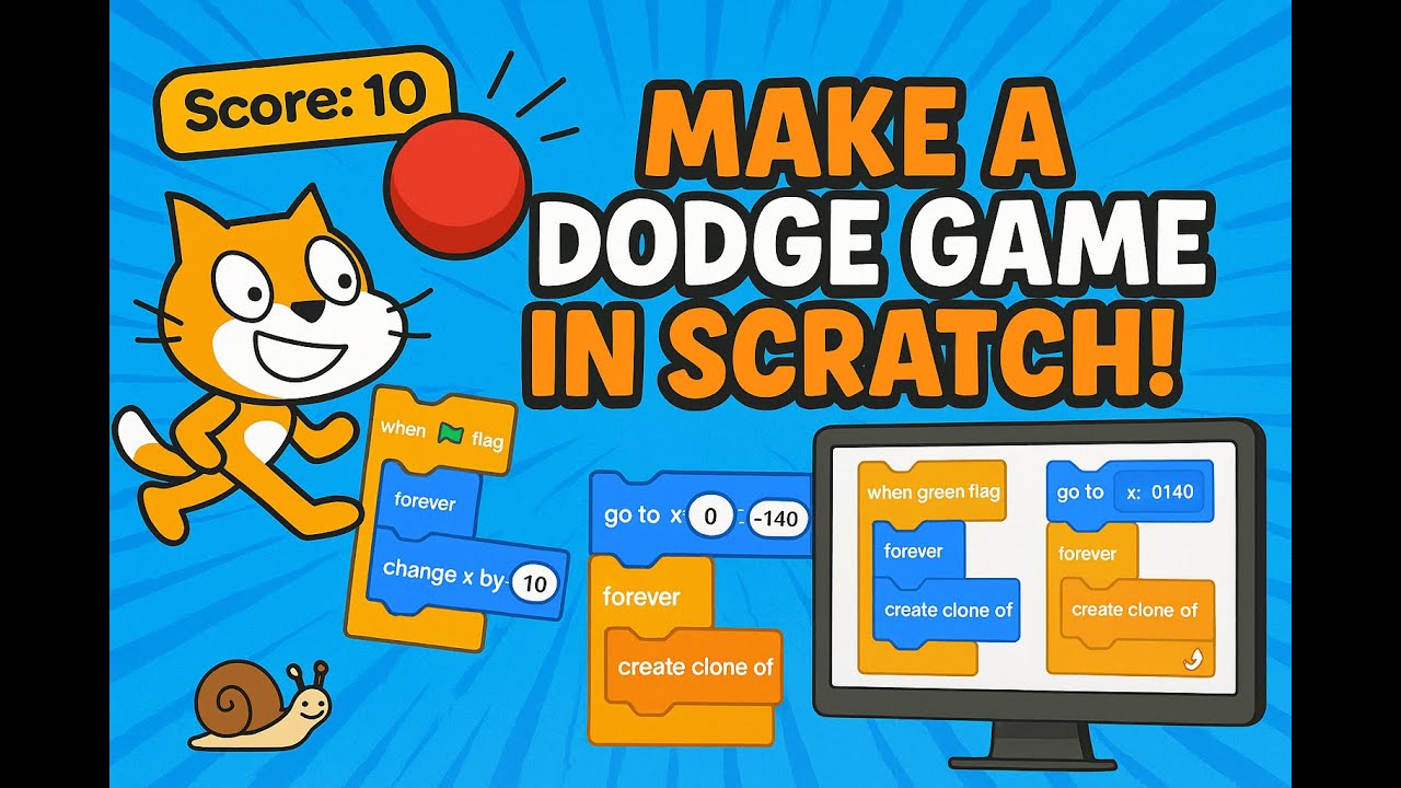 How To Make a Falling Asteroid Game in Scratch! - YouTube