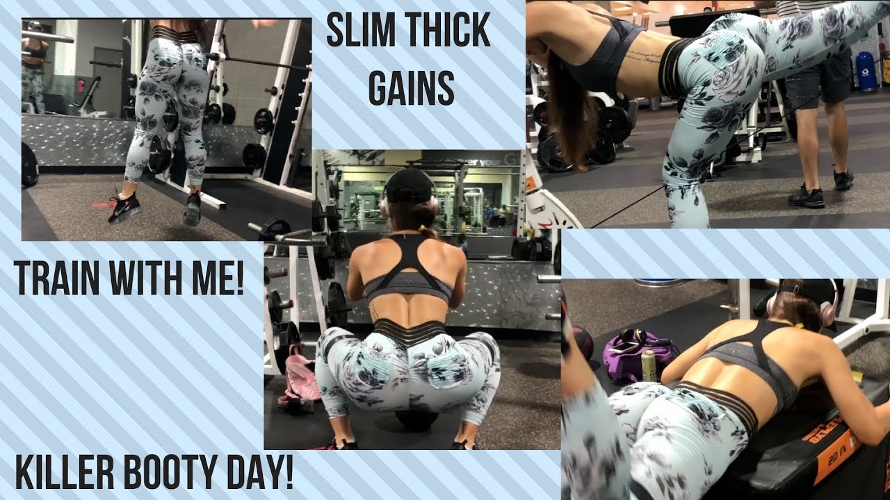 HOW TO GROW YOUR BUTT AND LEGS! PART OF MY LEG DAY! THICK FIT GAINS ...