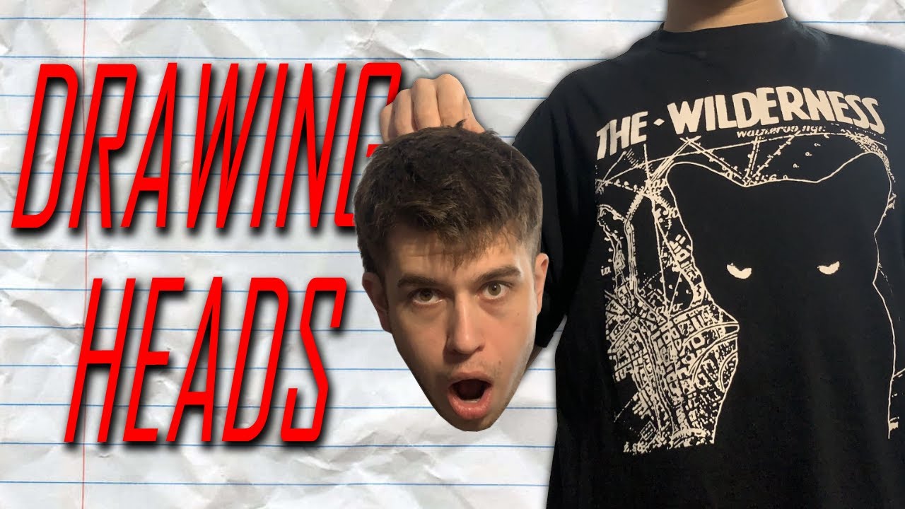 How To Draw A Head For Beginners - YouTube