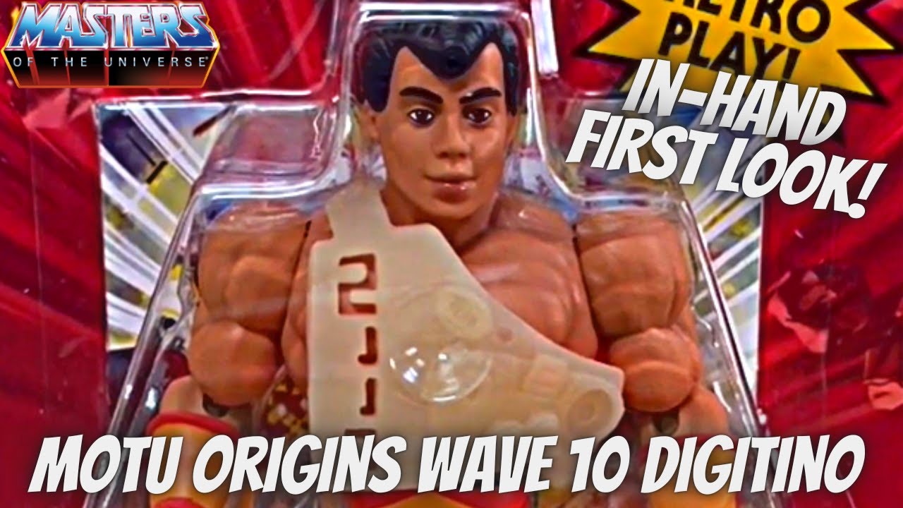 Masters Of The Universe Origins Wave 10 Digitino In-Hand First Look ...