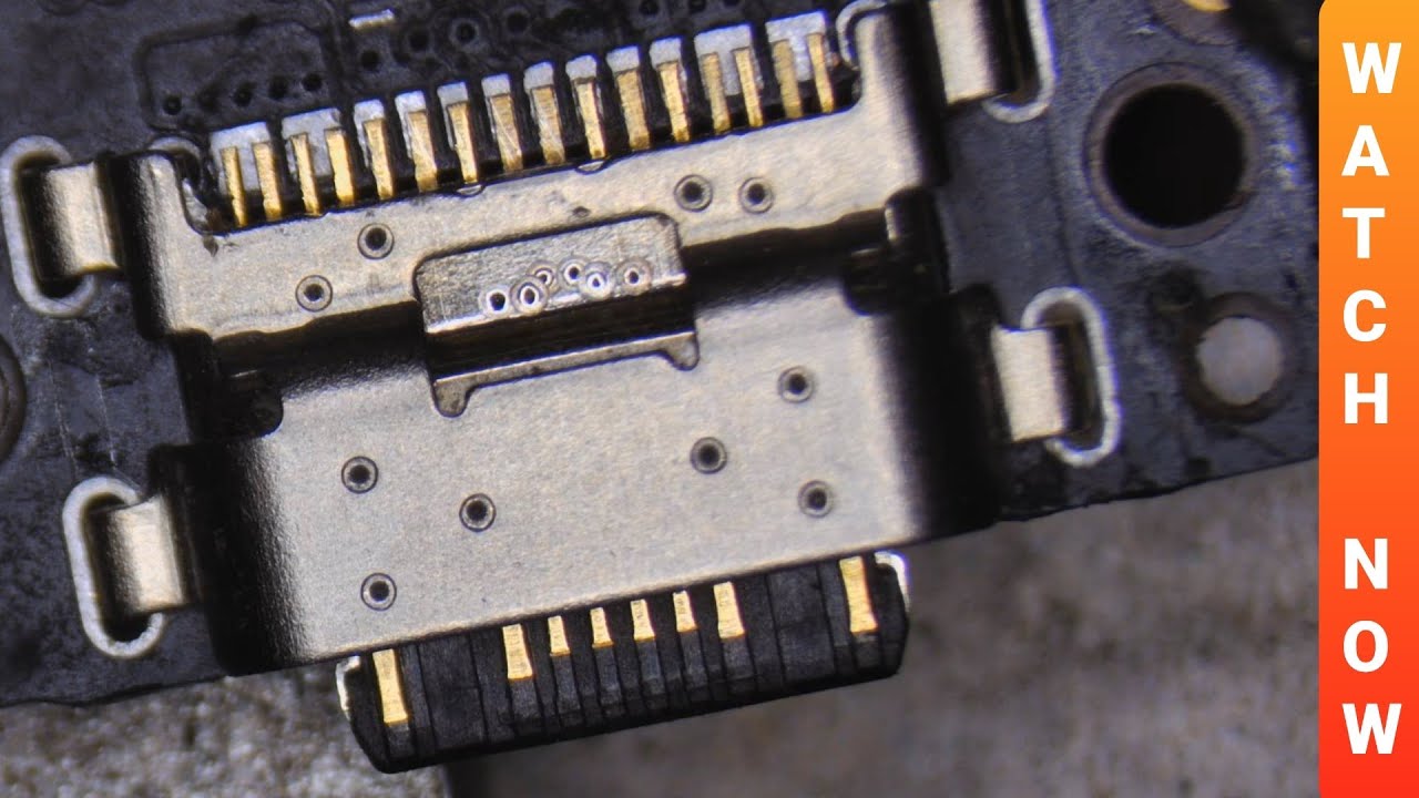 C Type Charging Port Repair | Redmi 9 Power Charging Problem Solve | Cc ...