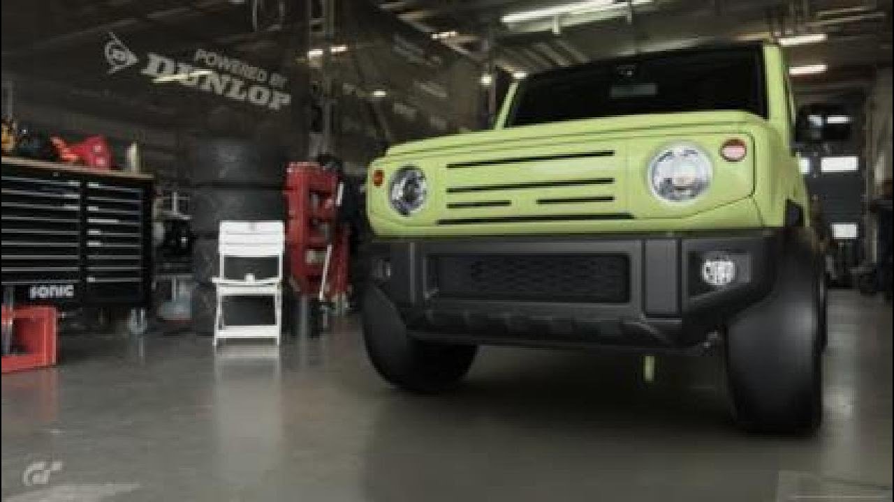400hp Jimny swap drag Tune Gt7 - YouTube