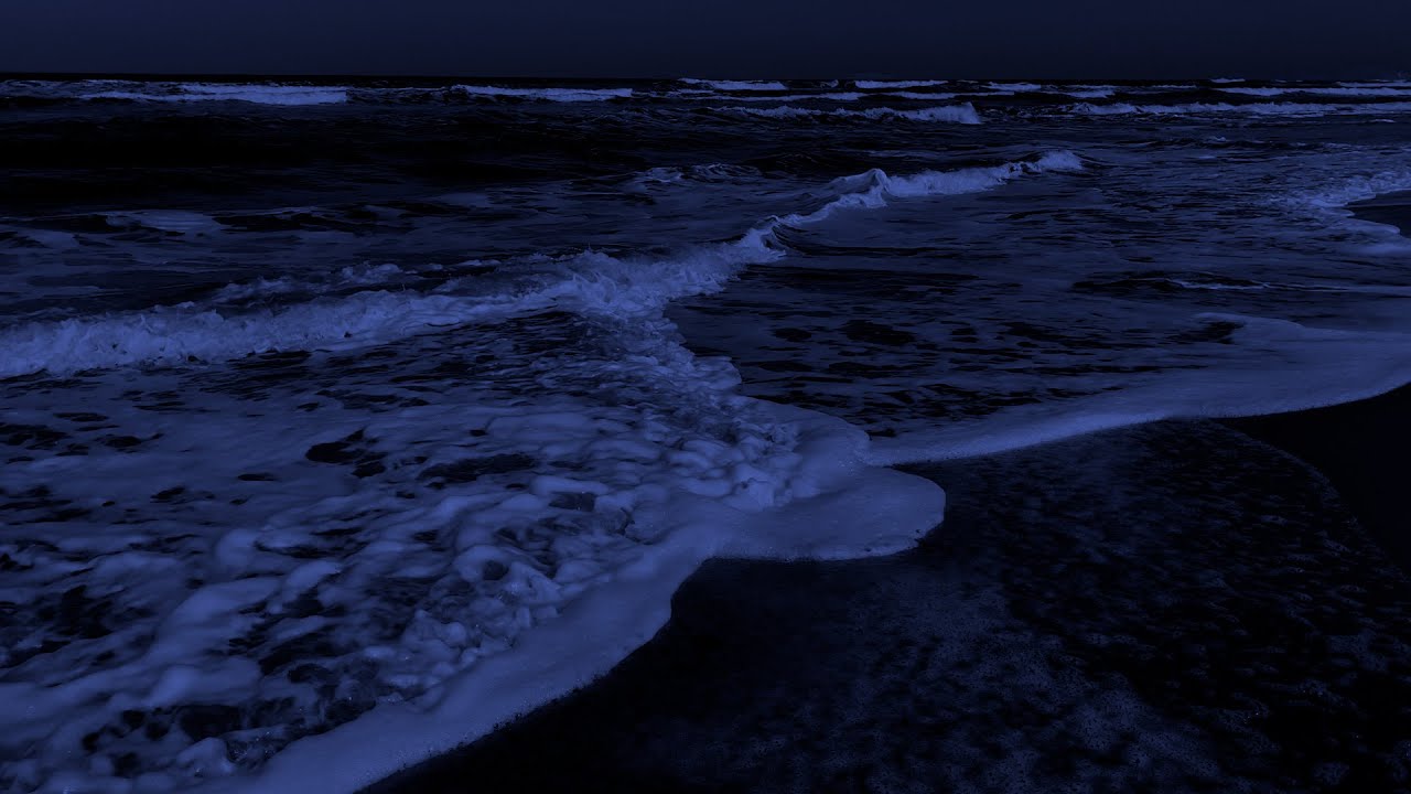 Midnight Ocean Calm 🌊 Healing Waves for Rest & Peace - YouTube