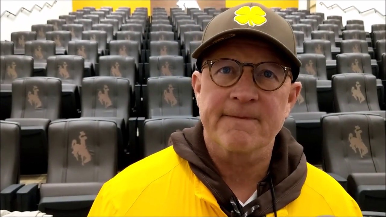 Wyoming Coach Craig Bohl Talks Spring Football Practice No. 8 - YouTube
