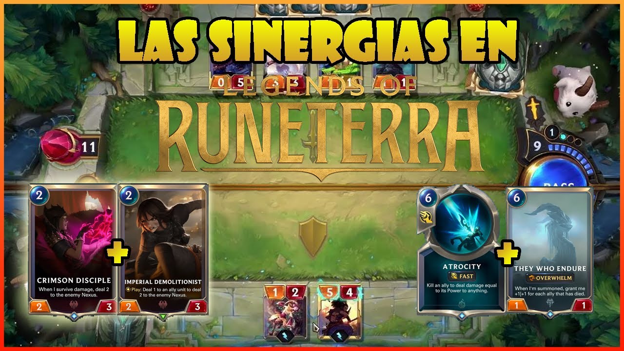 TODO sobre las SINERGIAS en LEGENDS OF RUNATERRA | Guía de COMO jugar a ...