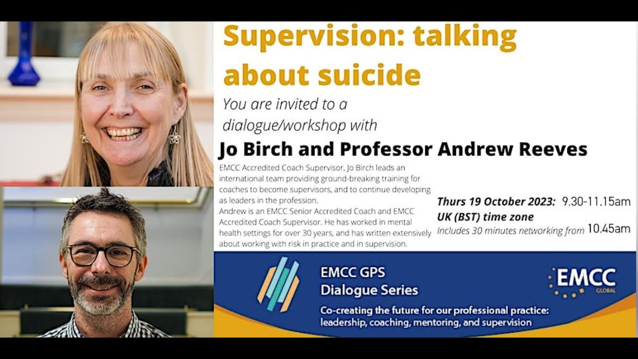 Jo Birch and Professor Andrew Reeves: Supervision - talking about ...
