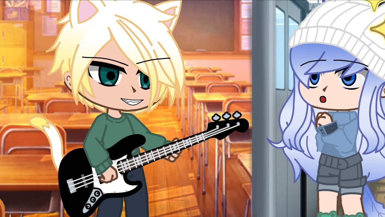 Gabriel Plays the Electric Guitar?! 😲(Gacha Art) - YouTube