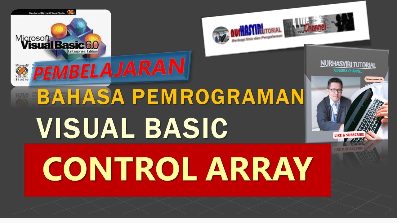 Control Array Untuk Pembuatan Aplikasi Kalkulator - YouTube
