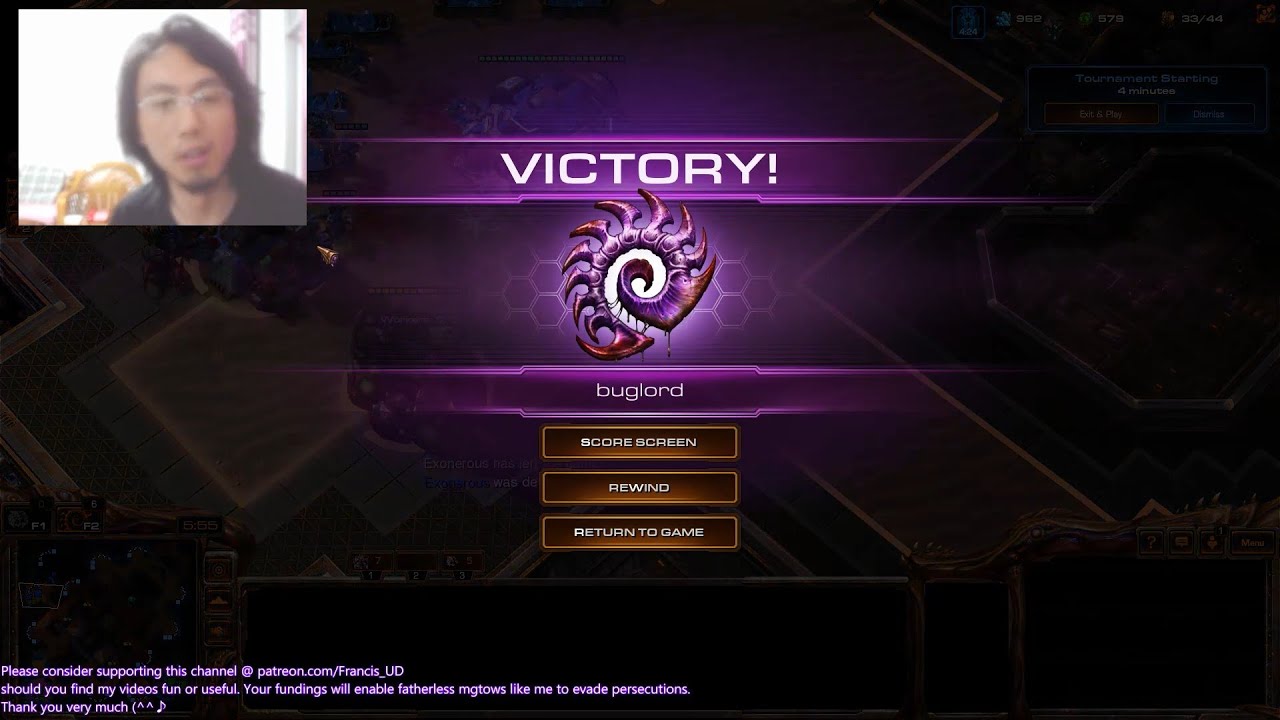 starcraft2 zerg v terran on cosmic sapphire another victory - YouTube
