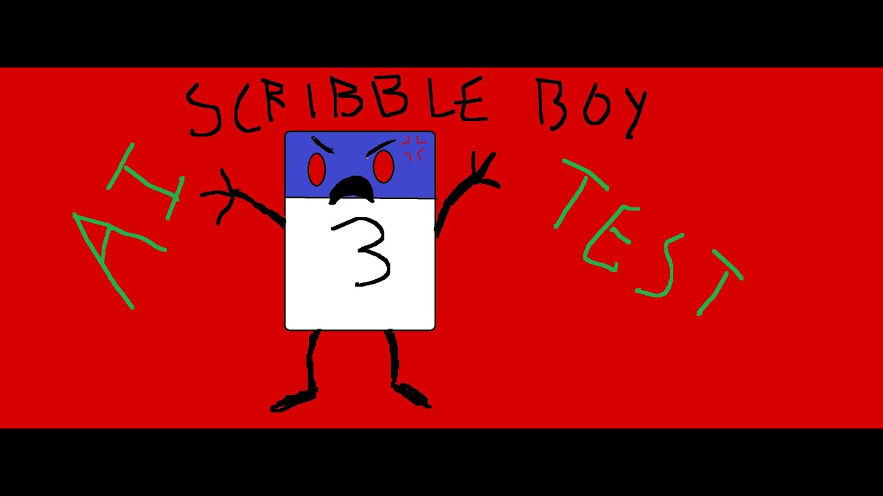 Ai test of scribble boy 3 - YouTube