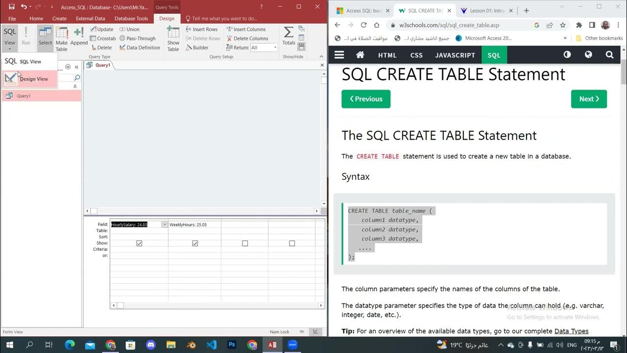1 Access Vba Youtube