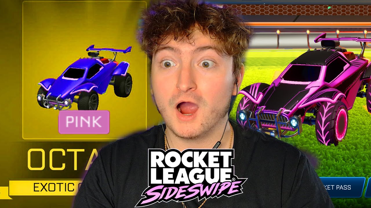 *NEW* Pink Octane is OP in Rocket League Sideswipe - YouTube