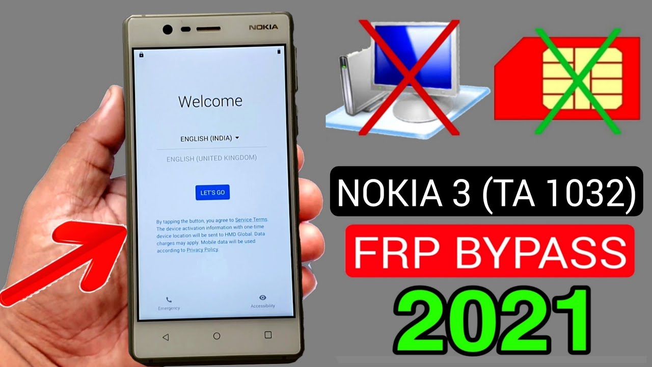 Nokia 3 (TA-1032) FRP LOCK REMOVE 2021 (Without PC) - YouTube