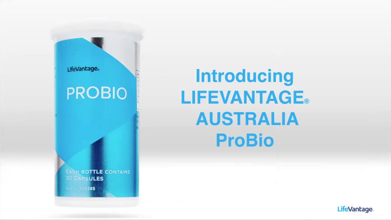 Introducing LifeVantage Australia's PROBIO - DRCaps Technology - YouTube