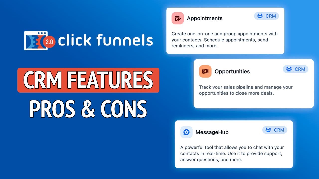 Is Clickfunnels 2.0 a CRM? - Clickfunnels 2.0 CRM Features Overview ...