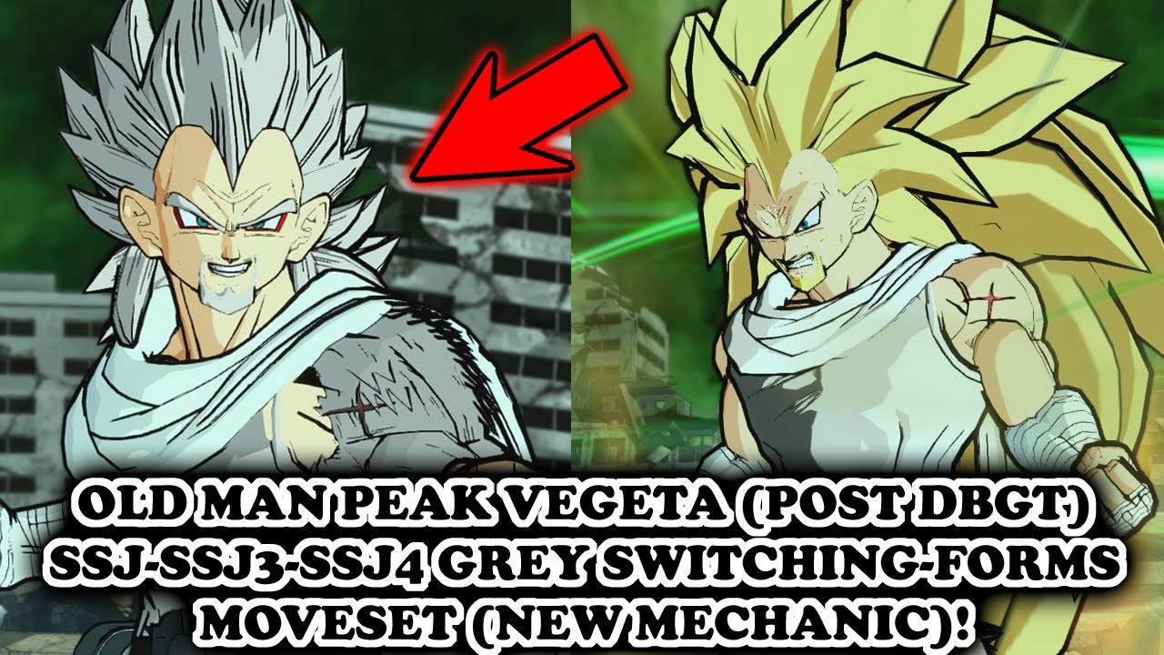 THIS IS PEAK VEGETA! SSJ4 ANCIENT! Insane Form Switching Moveset w/ New ...