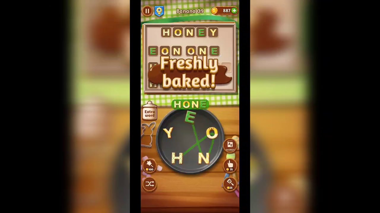 Word Cookies Banana Level 9 Solved - YouTube