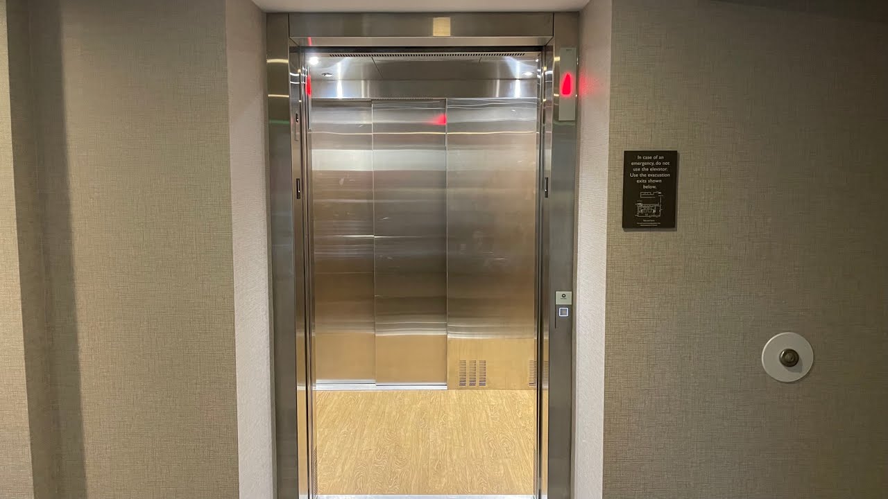 Schindler 3300 Elevator at AC Hotel Parking Garage, Louisville, KY - YouTube