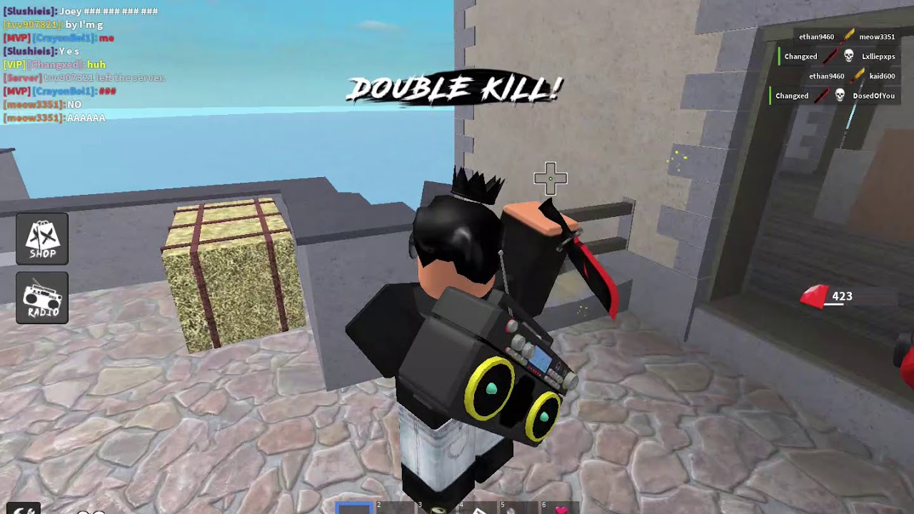 Part 2 of Roblox KAT - YouTube