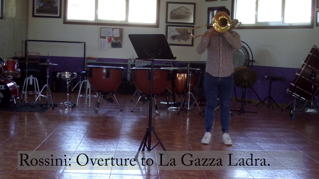Excerpts Bass Trombone Jose Antonio Rodríguez Vázquez - YouTube
